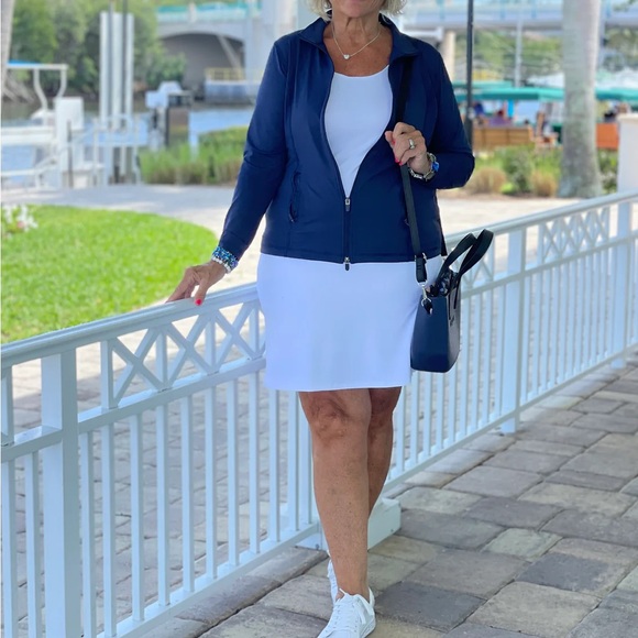 Lulu-B | Shorts | Nwt Lulub White Skort Upf 5 Stain And Wrinkle ...